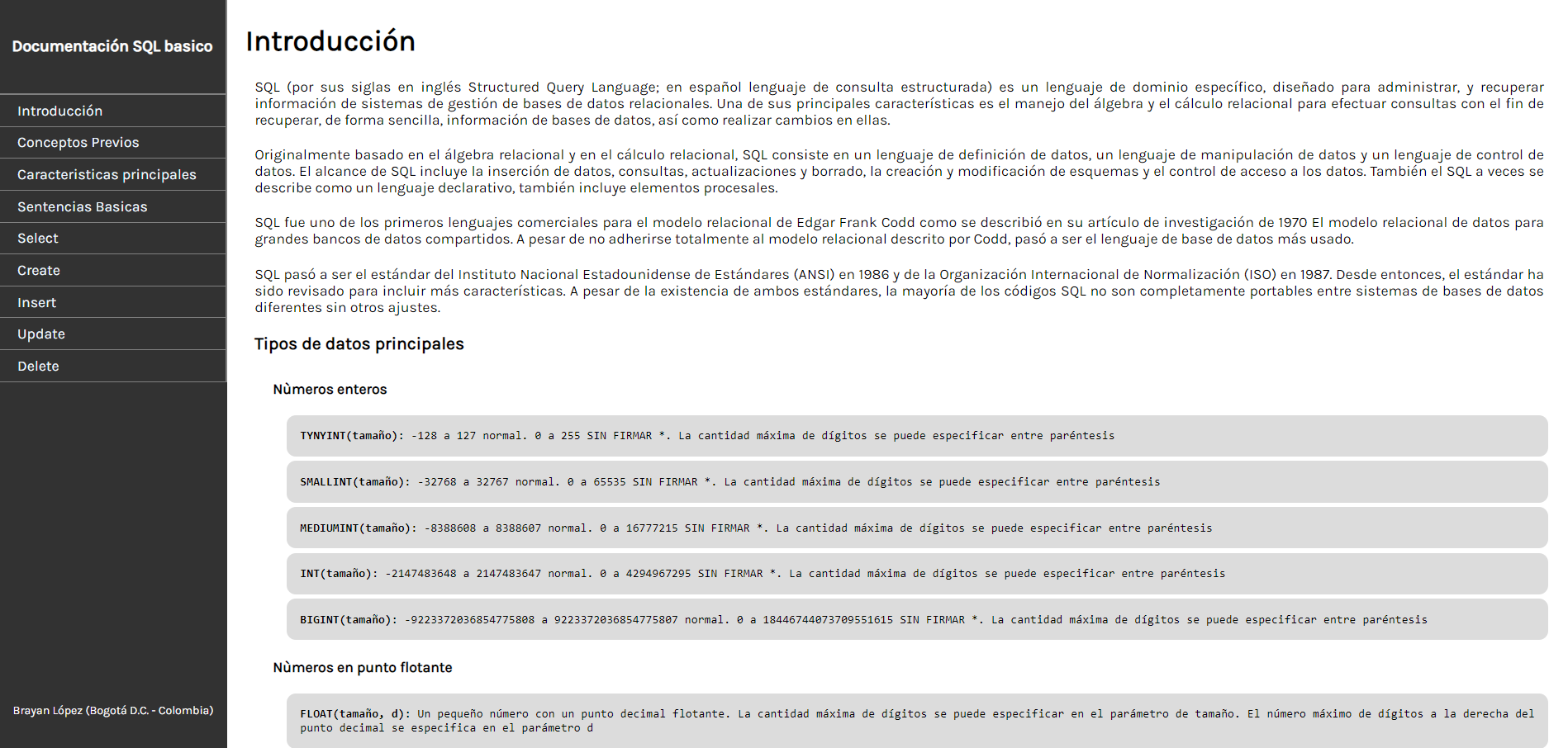 Portafolio | Brayan López